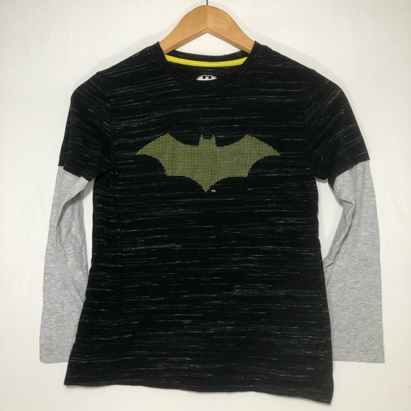 Batman | Shirts & Tops | Batman Textured Boys Large 12 Longsleeve ...